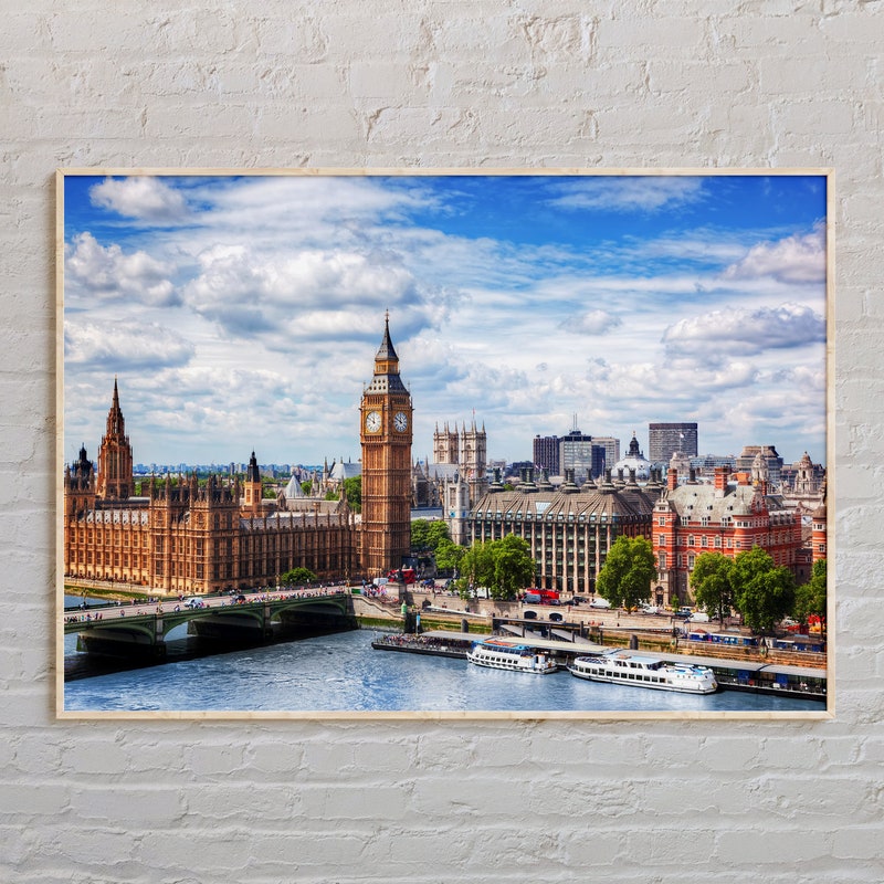 London Print - Etsy