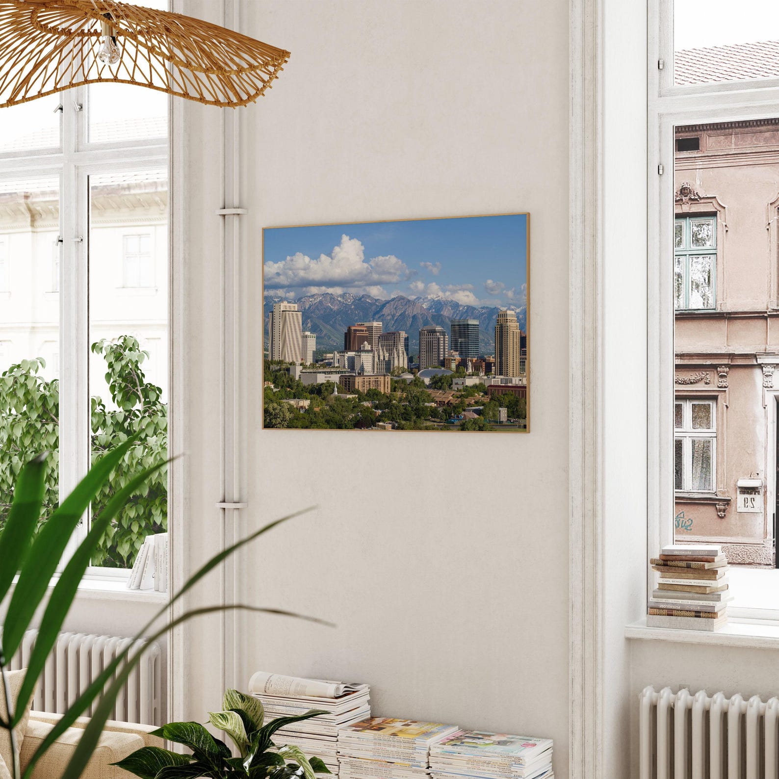Real Photo, Salt Lake City Print, Salt Lake City Wall Art, Salt Lake ...
