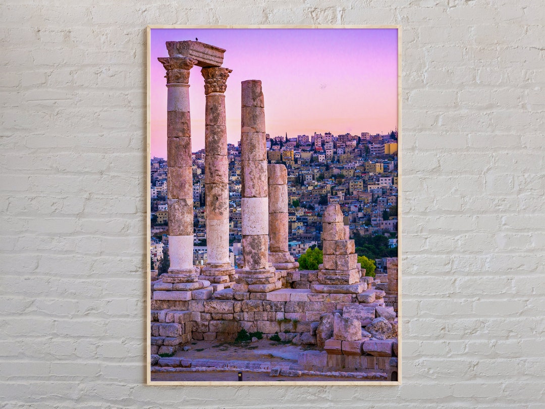 Real Photo, Amman Print, Amman Wall Art, Amman Poster, Amman Photo ...