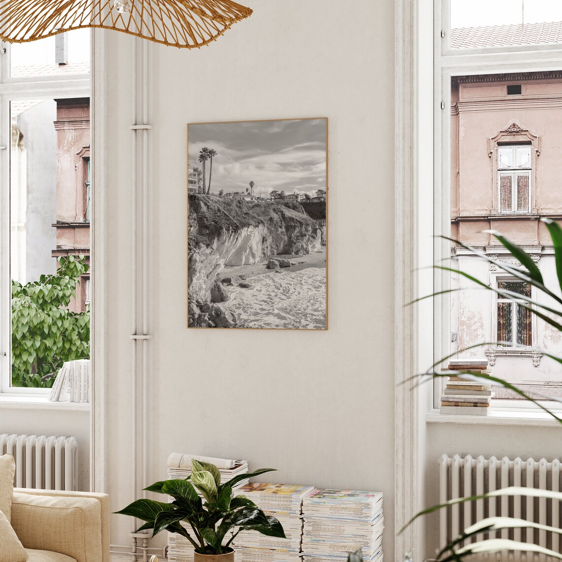 Black and White, Pismo Beach Print, Pismo Beach Wall Art, Pismo Beach ...