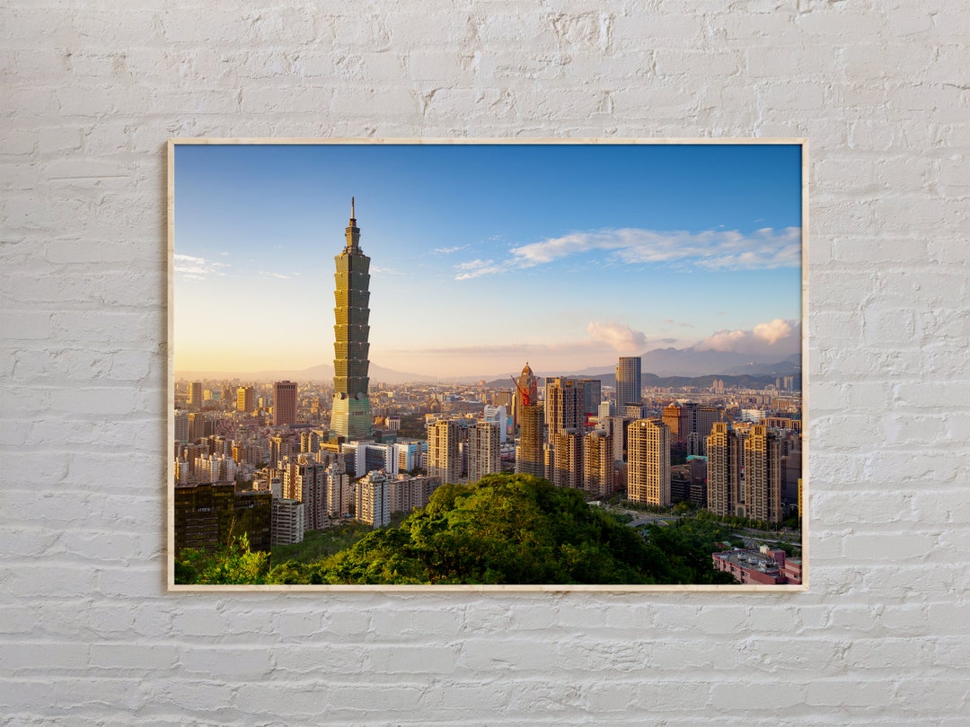 Real Photo, Taipei Print, Taipei Wall Art, Taipei Poster, Taipei Photo ...