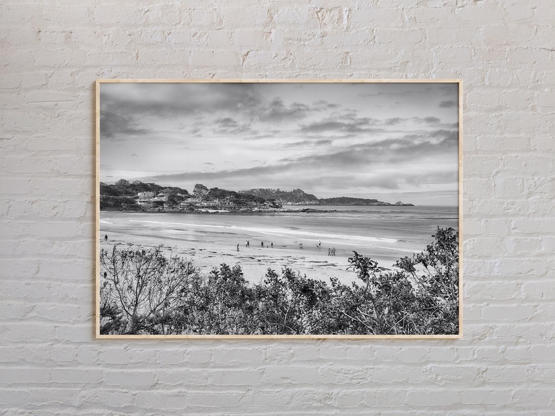 Black and White, Carmel-by-the-sea Print, Carmel Wall Art, Carmel ...
