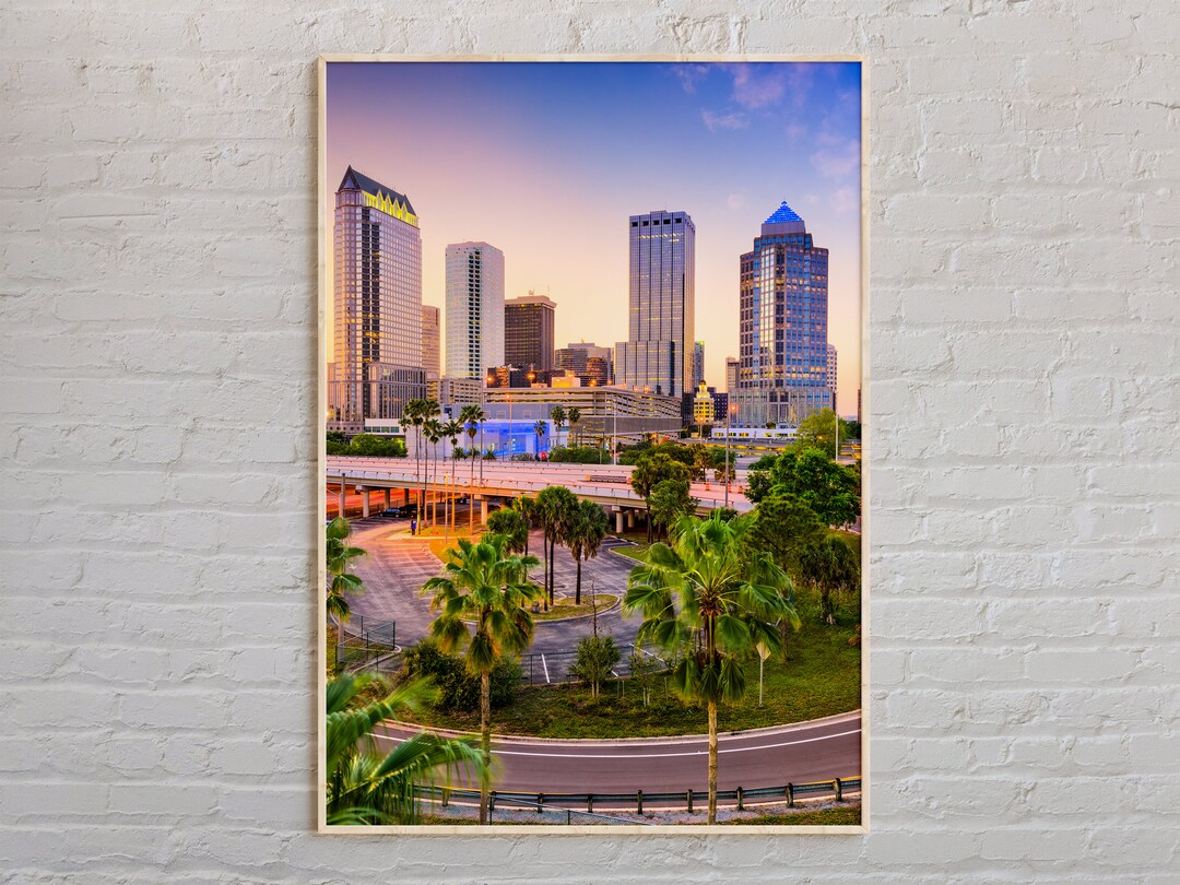 Real Photo, Tampa Print, Tampa Wall Art, Tampa Poster, Tampa Photo ...