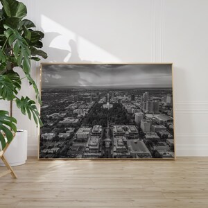 Black and White, Sacramento Print, Sacramento Wall Art, Sacramento ...
