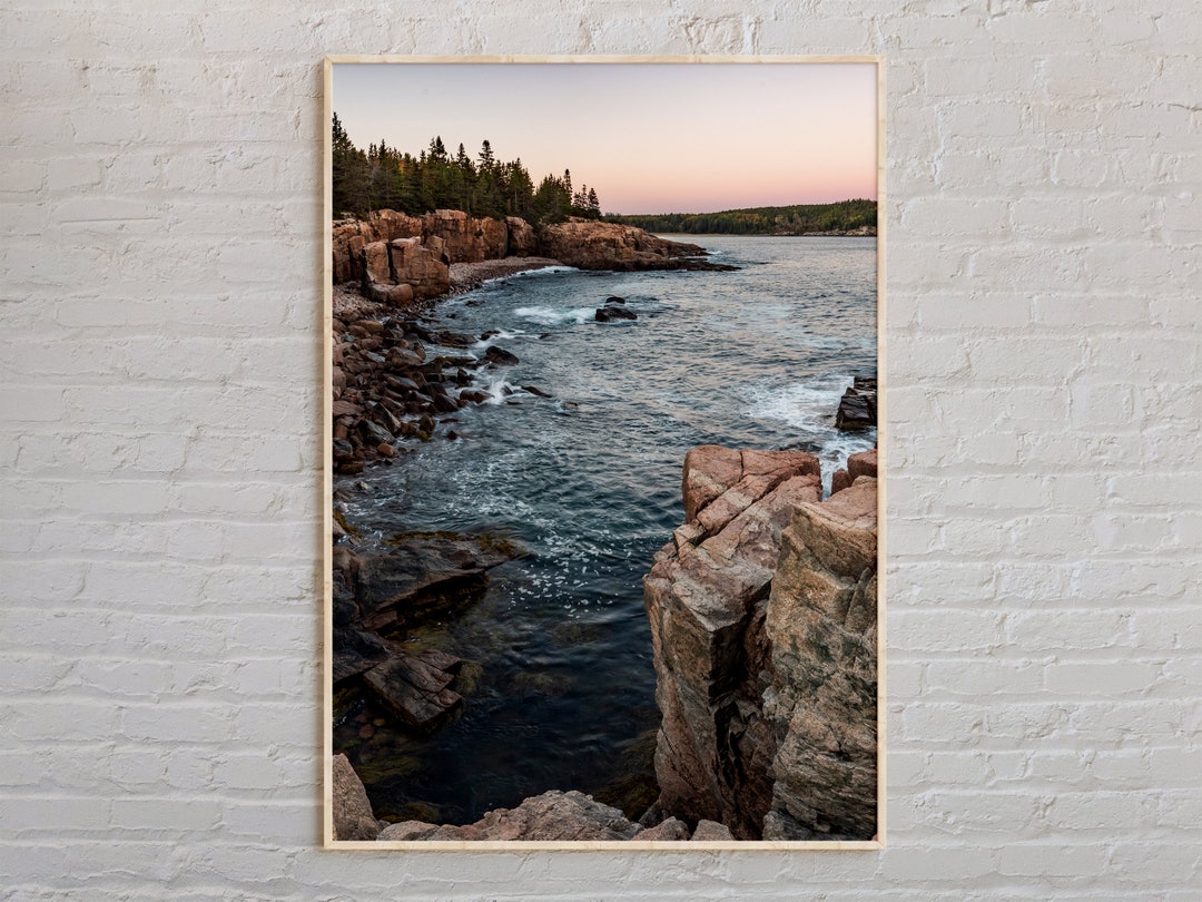 Real Photo, Acadia Print, Acadia Wall Art, Acadia Poster, Acadia Photo ...