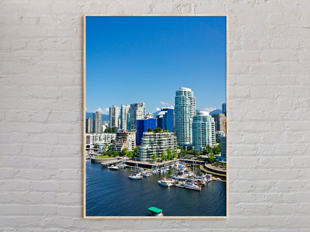 Real Photo, Vancouver Print, Vancouver Wall Art, Vancouver Poster ...