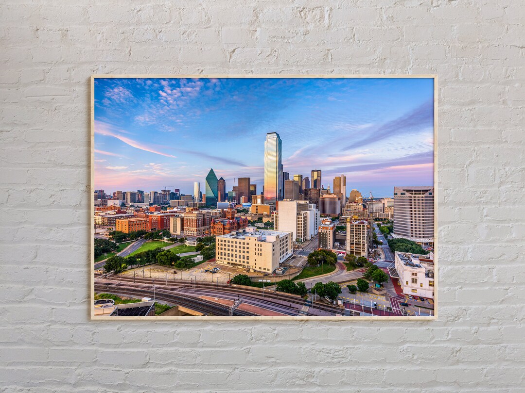 Real Photo, Dallas Print, Dallas Wall Art, Dallas Poster, Dallas Photo ...