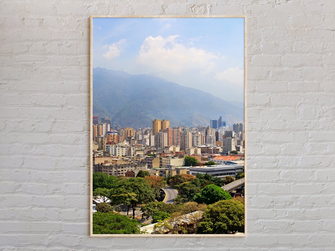 Real Photo, Caracas Print, Caracas Wall Art, Caracas Poster, Caracas ...