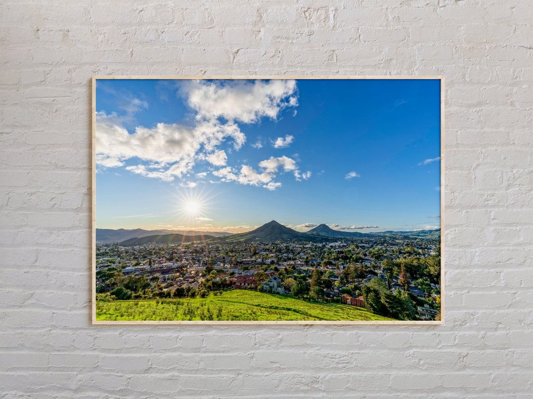 Real Photo, San Luis Obispo Print, San Luis Obispo Wall Art, San Luis ...