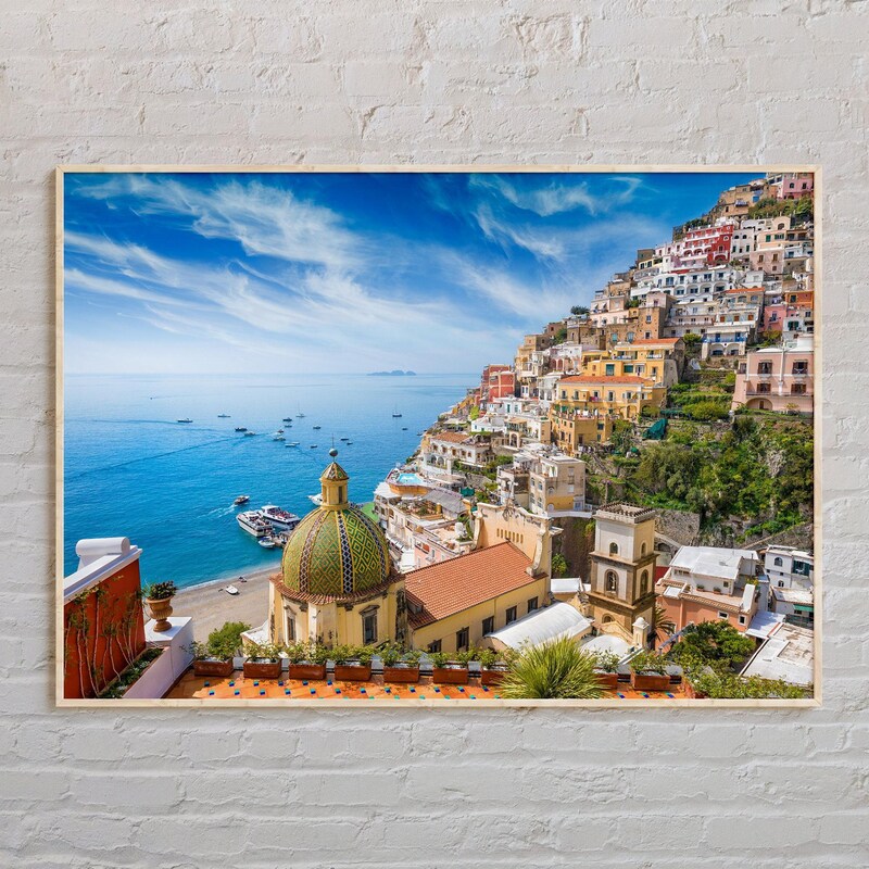 Positano Print - Etsy