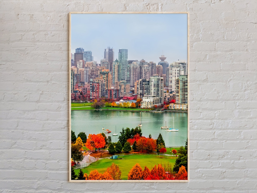 Real Photo, Vancouver Print, Vancouver Wall Art, Vancouver Poster ...
