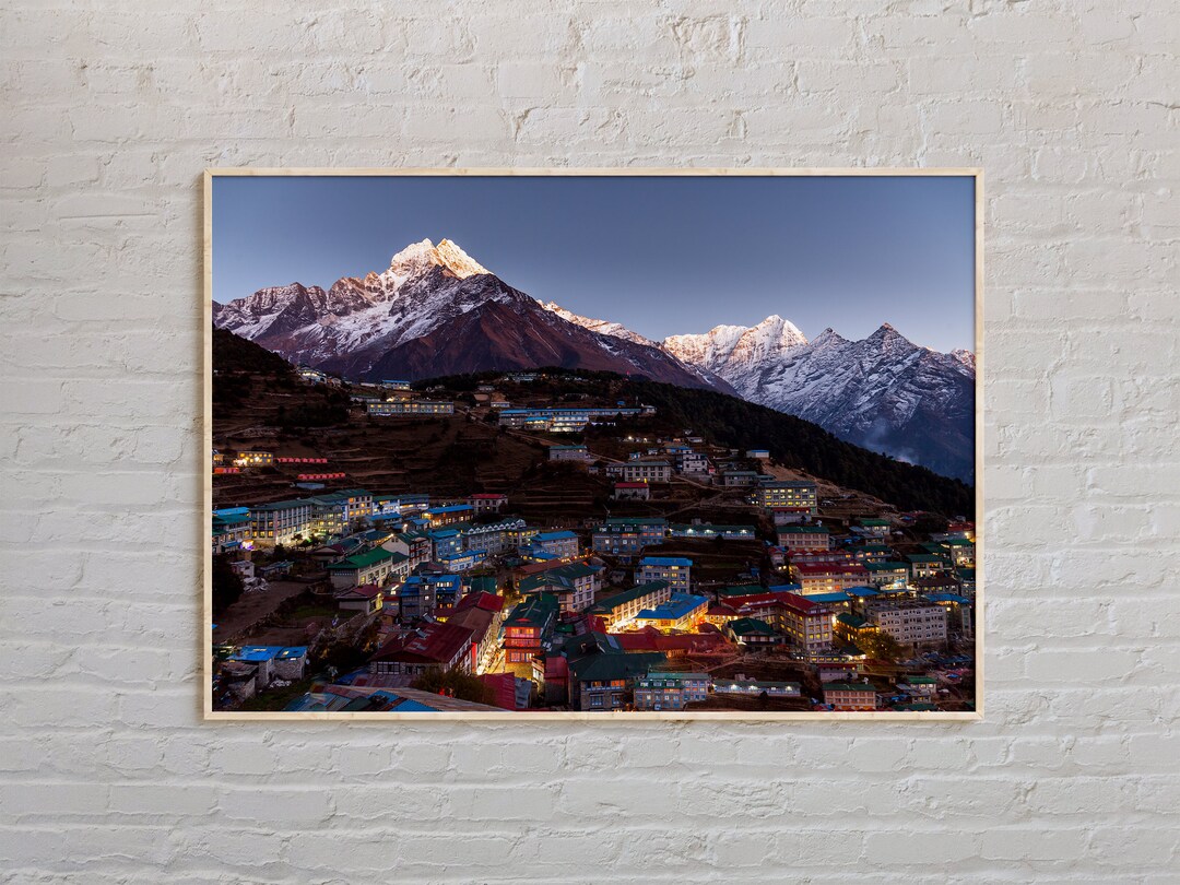 Real Photo, Nepal Print, Nepal Wall Art, Nepal Poster, Nepal Photo ...