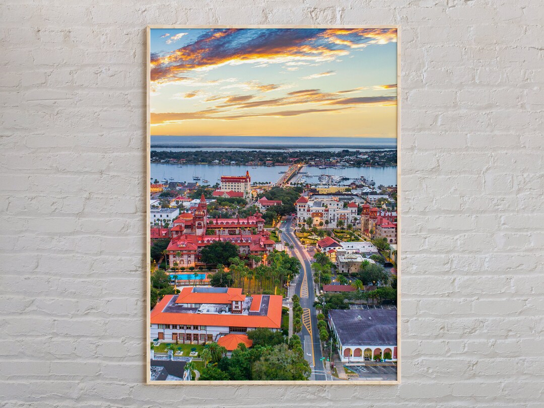 Real Photo, St Augustine Print, St Augustine Wall Art, St Augustine ...