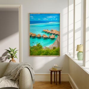 Real Photo, French Polynesia Print, French Polynesia Wall Art, French ...