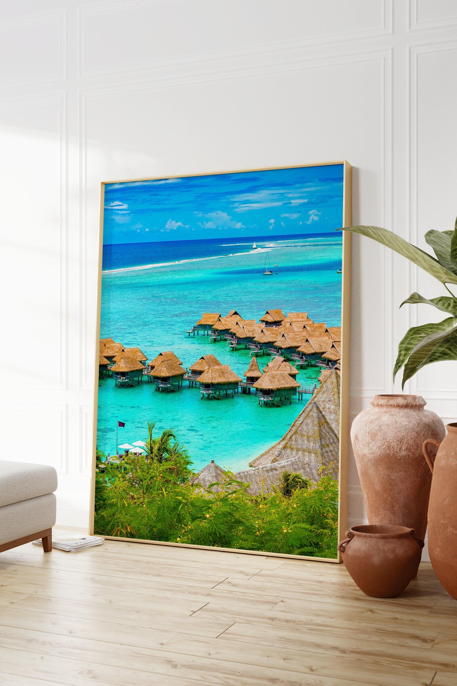 Real Photo, French Polynesia Print, French Polynesia Wall Art, French ...