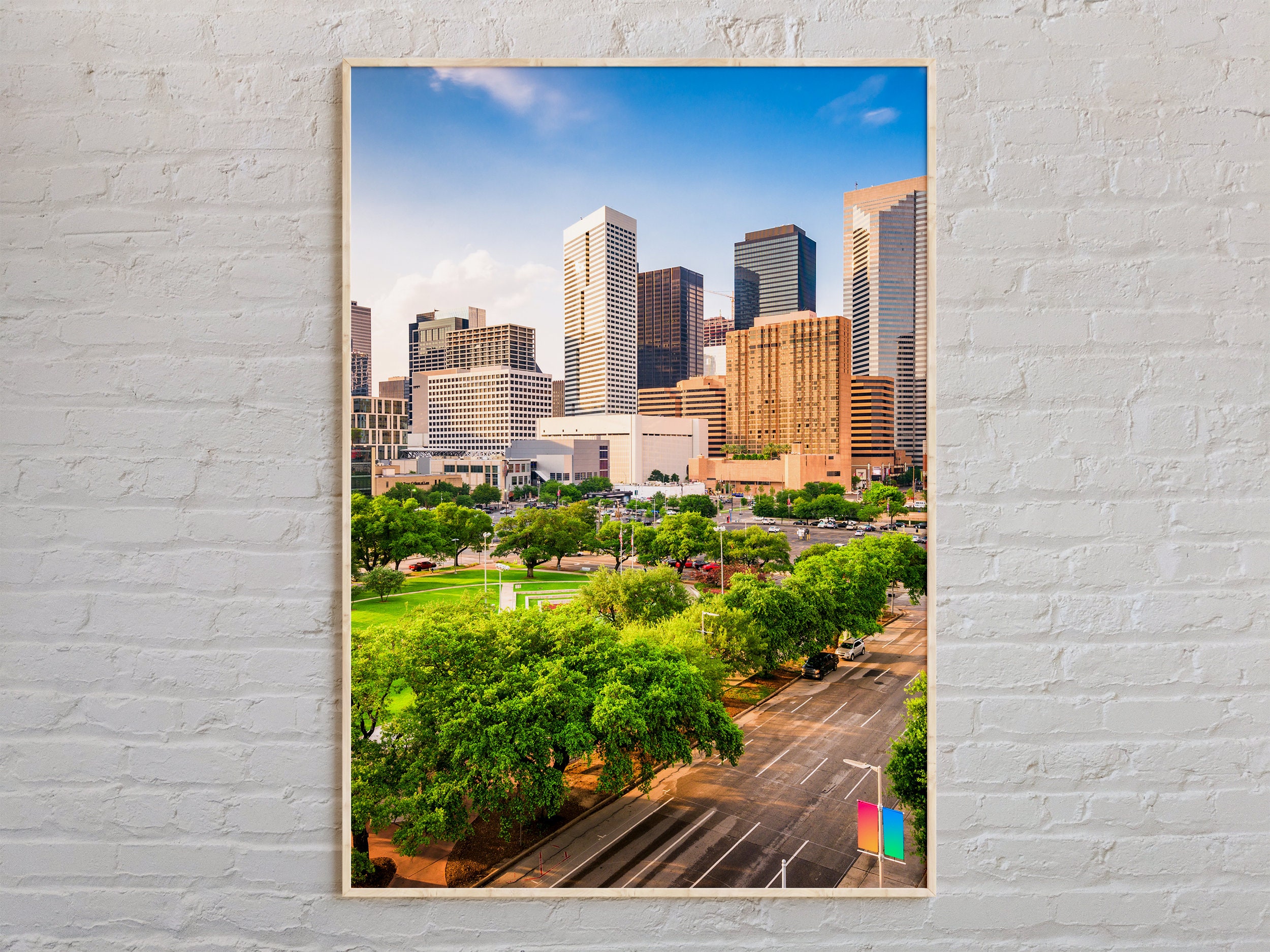 Real Photo, Houston Print, Houston Wall Art, Houston Poster, Houston ...