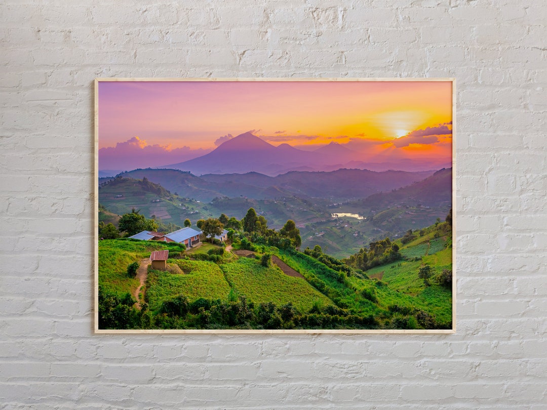Real Photo, Uganda Print, Uganda Wall Art, Uganda Poster, Uganda Photo ...