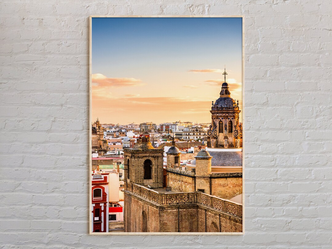 Real Photo, Seville Print, Seville Wall Art, Seville Poster, Seville ...
