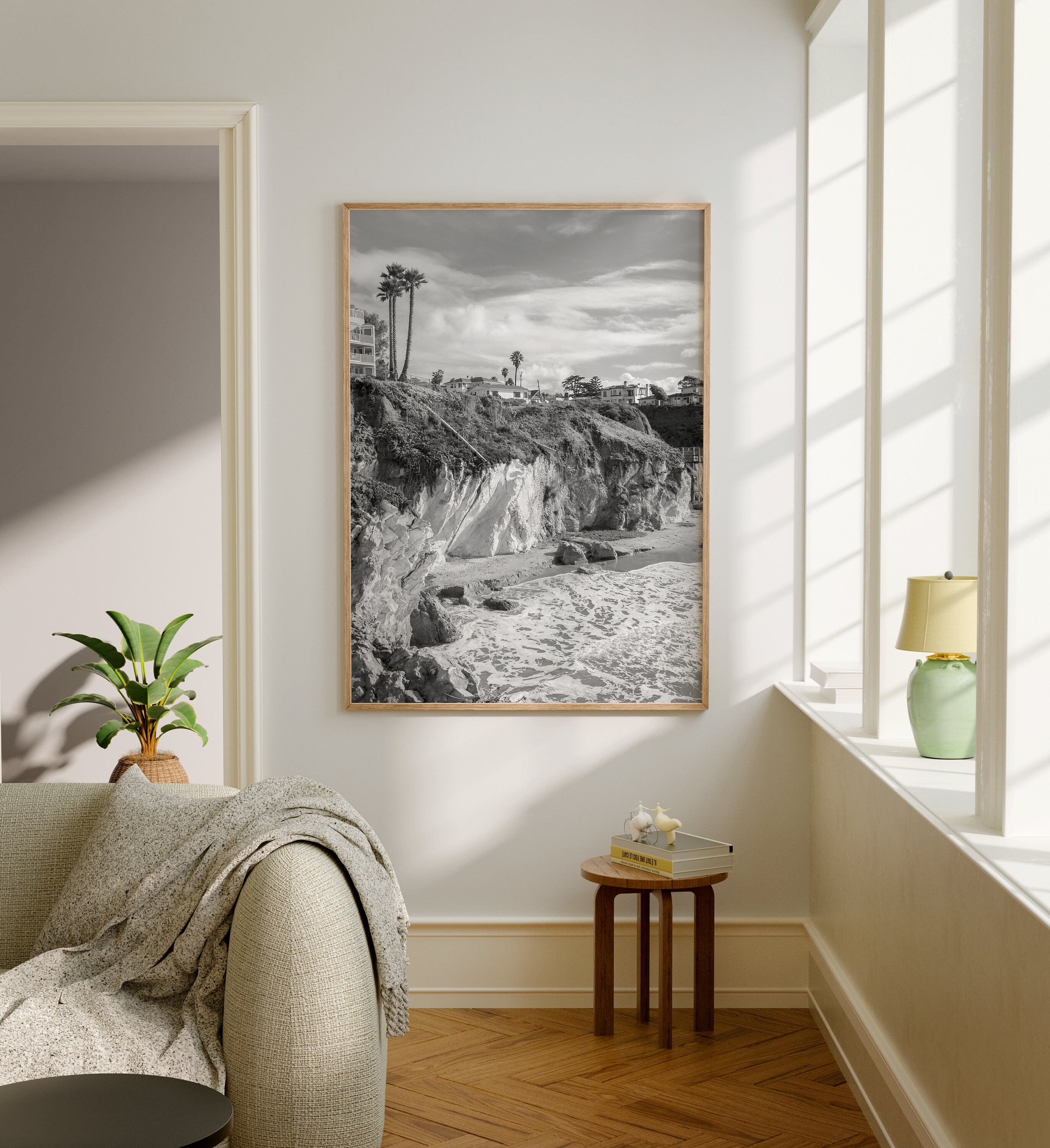 Black and White, Pismo Beach Print, Pismo Beach Wall Art, Pismo Beach ...