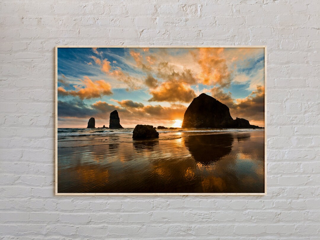 Real Photo, Cannon Beach Print, Cannon Beach Wall Art, Cannon Beach ...