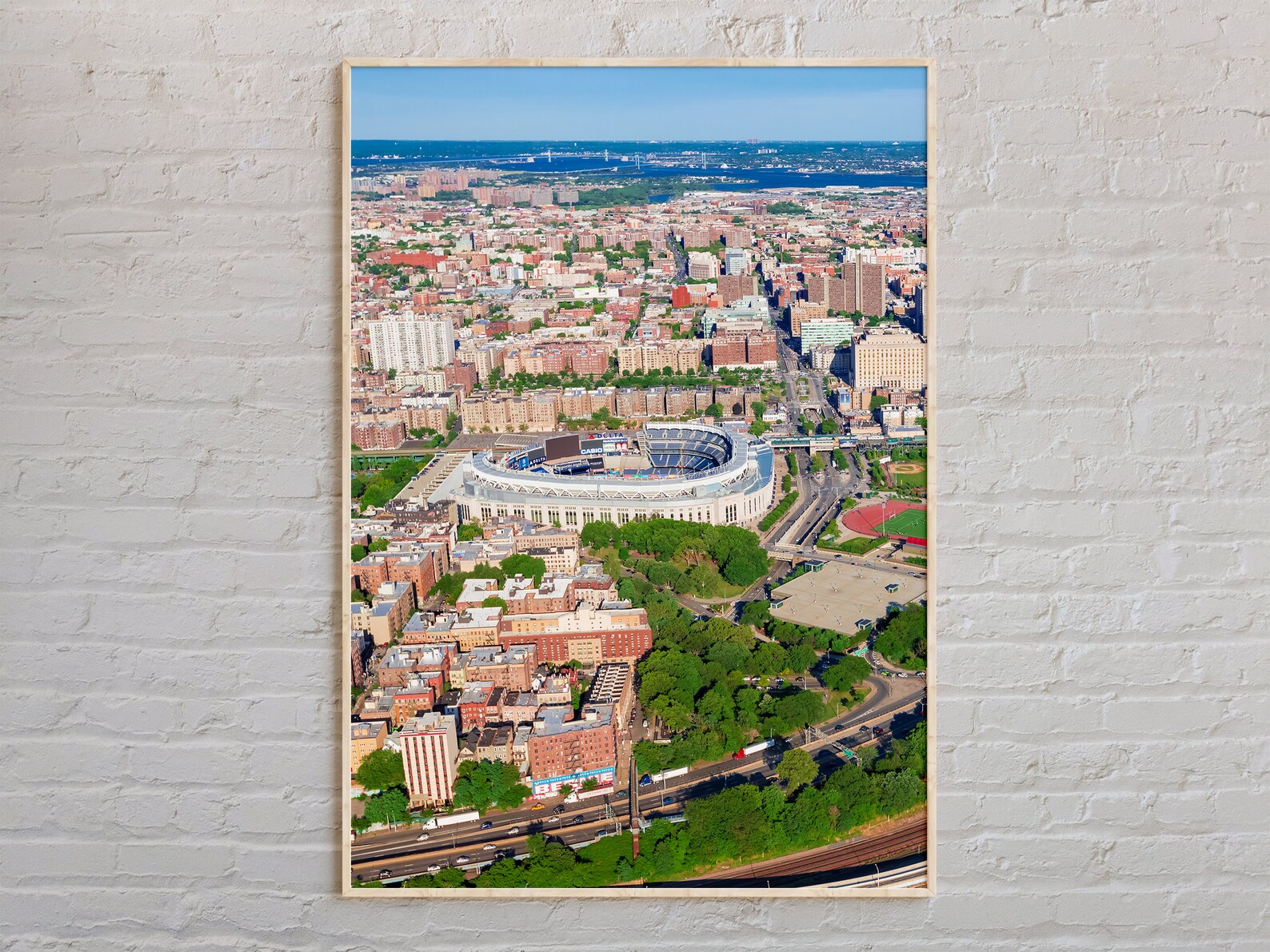 Real Photo, the Bronx Print, the Bronx Wall Art, the Bronx Poster, the ...