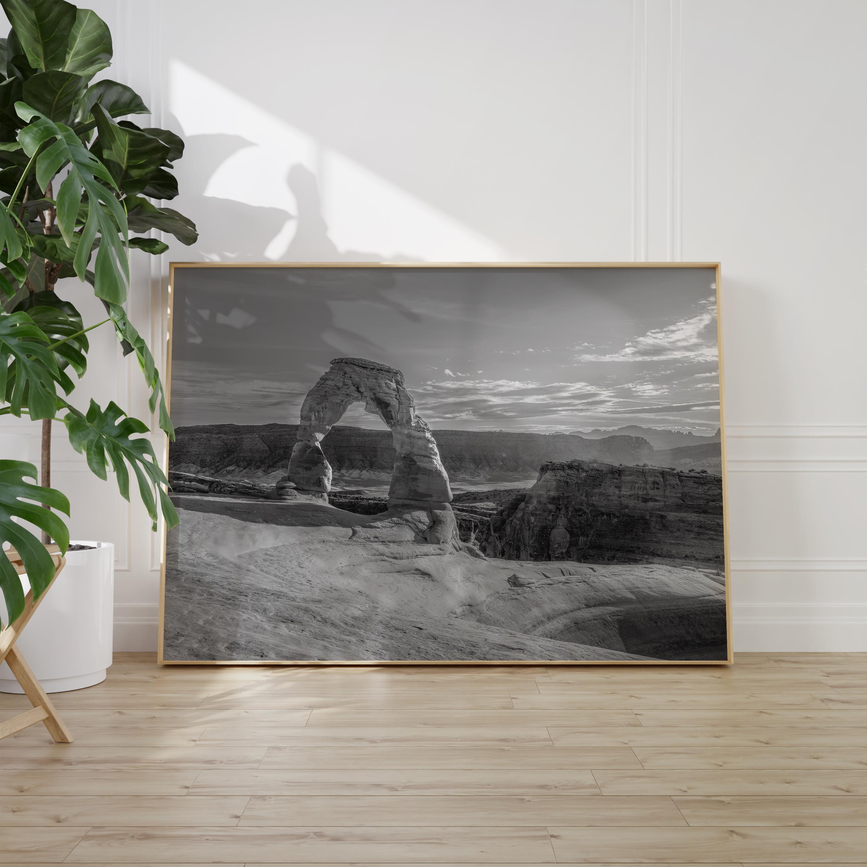 Black and White, Moab Print, Moab Wall Art, Moab Poster, Moab Photo ...