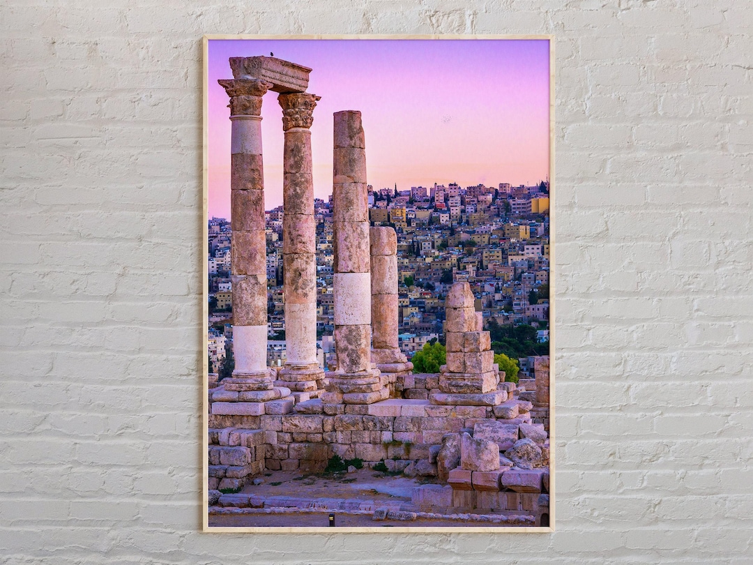 Real Photo, Amman Print, Amman Wall Art, Amman Poster, Amman Photo ...