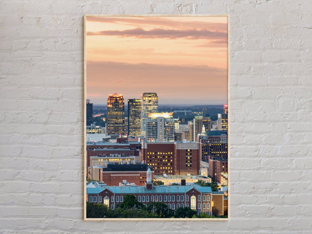 Real Photo, Birmingham Print, Birmingham Wall Art, Birmingham Poster ...