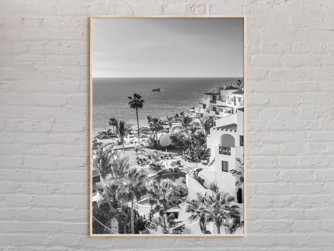 Black and White, Spain Print, Spain Wall Art, Spain Poster, Spain Photo ...