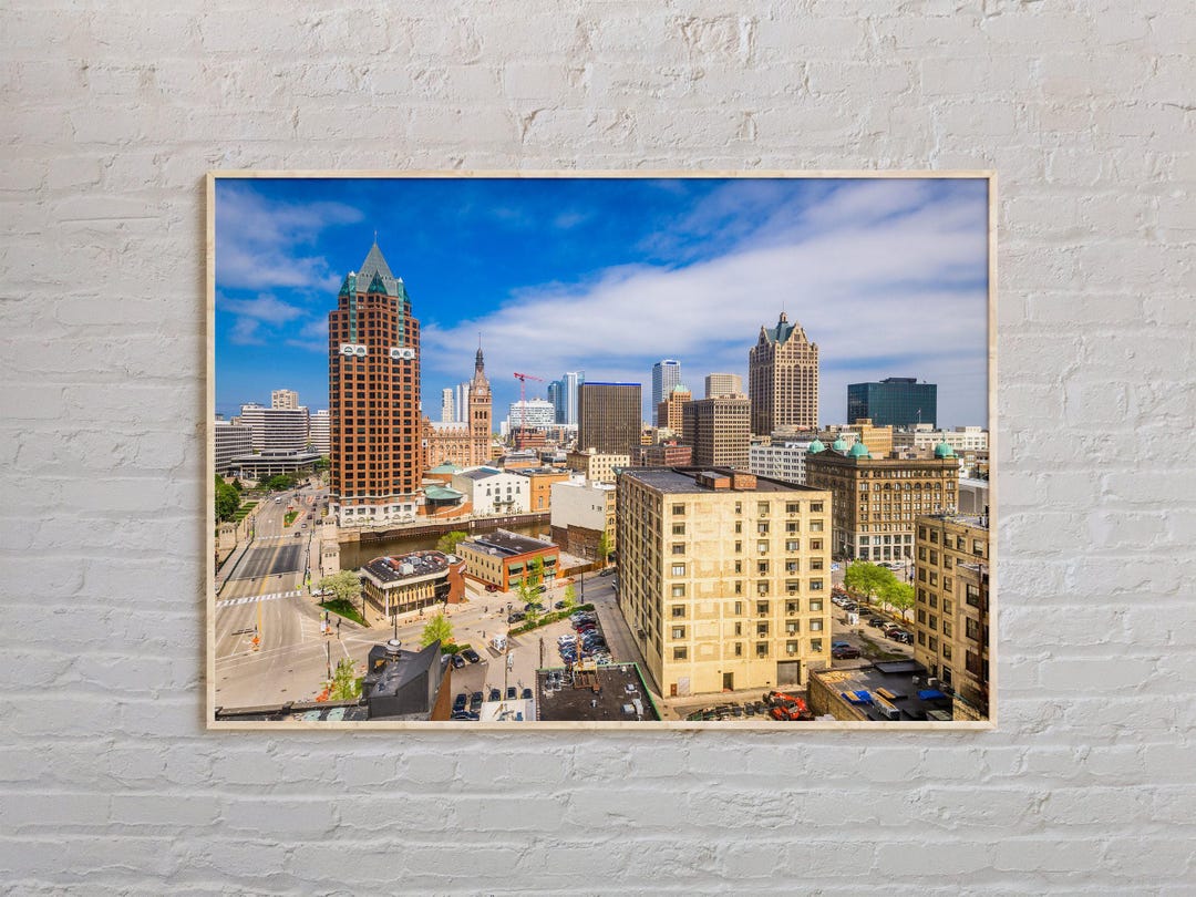 Real Photo, Milwaukee Print, Milwaukee Wall Art, Milwaukee Poster ...