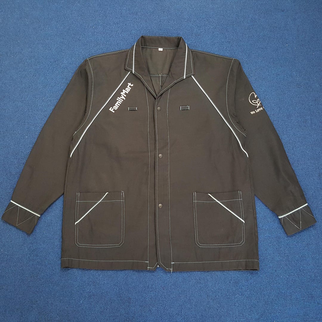 Vintage Family Mart Japan Store Staff Uniform Jacket - Etsy