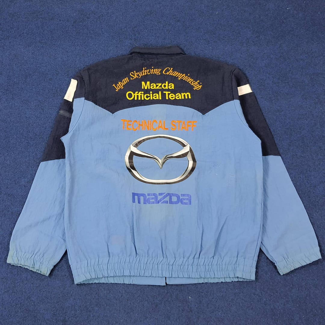Vintage MAZDA Official Technical Staff Motorsports Jacket - Etsy