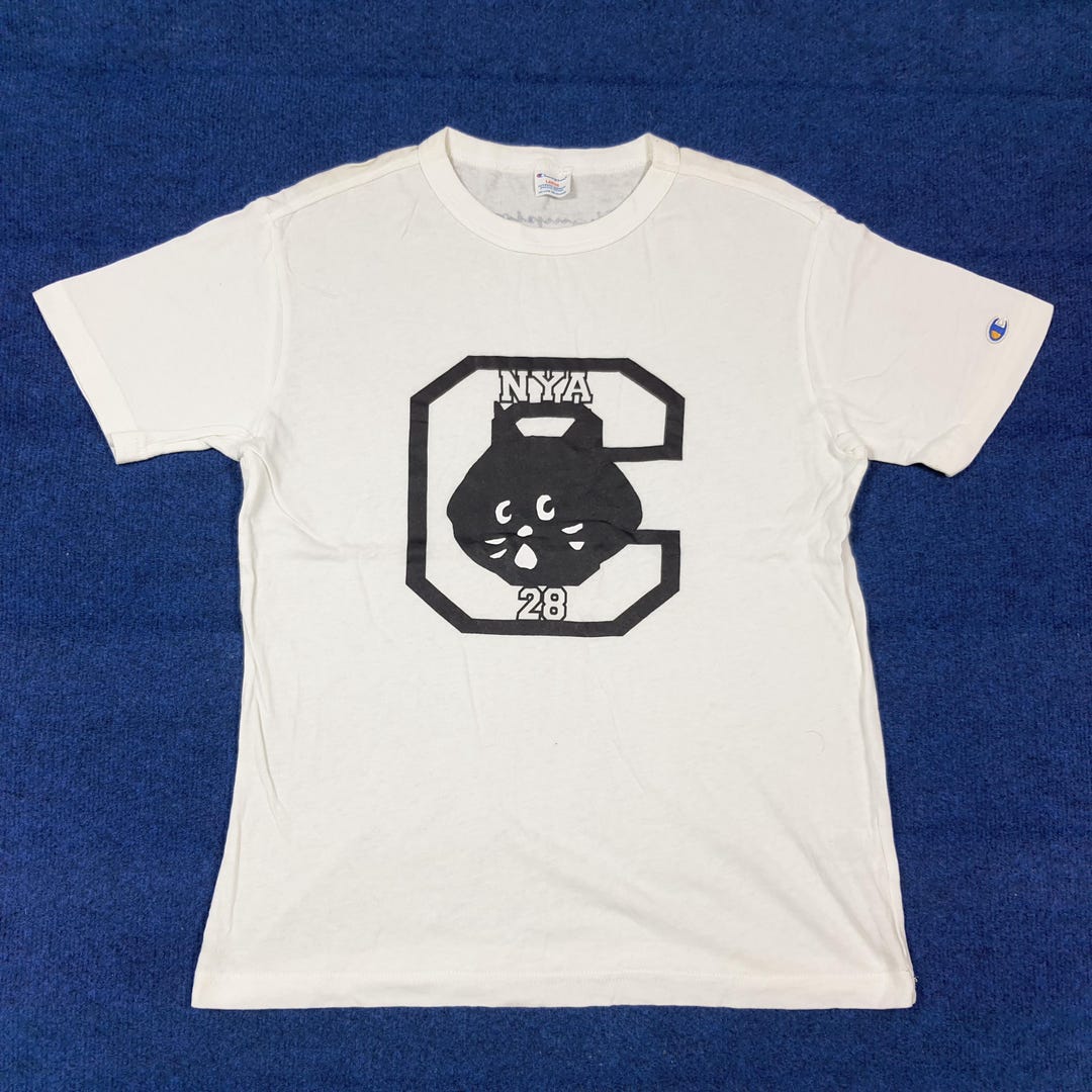 Champion X Nya Ne-net Japan Collaboration Tee - Etsy