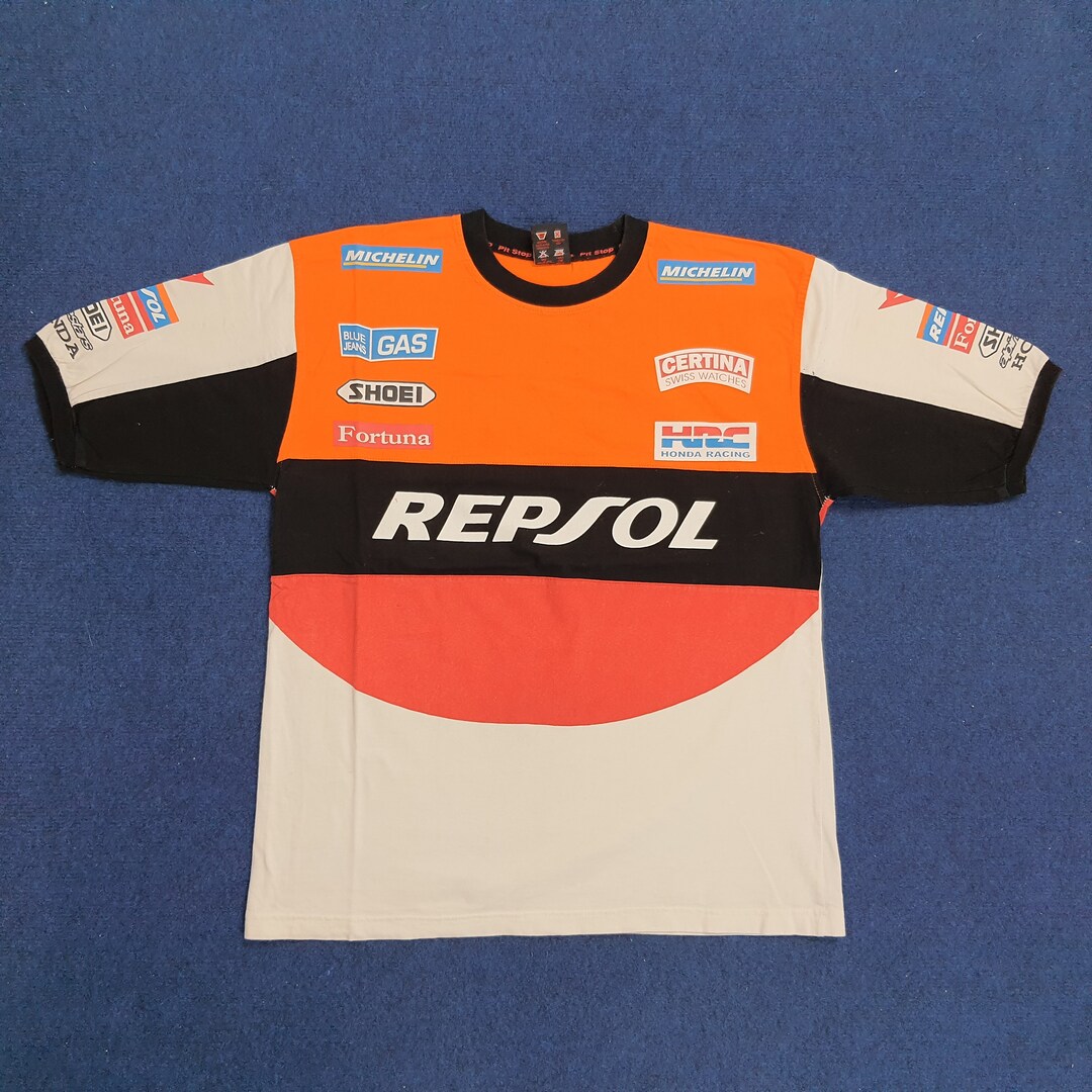 Vintage REPSOL HONDA Racing T-shirt - Etsy