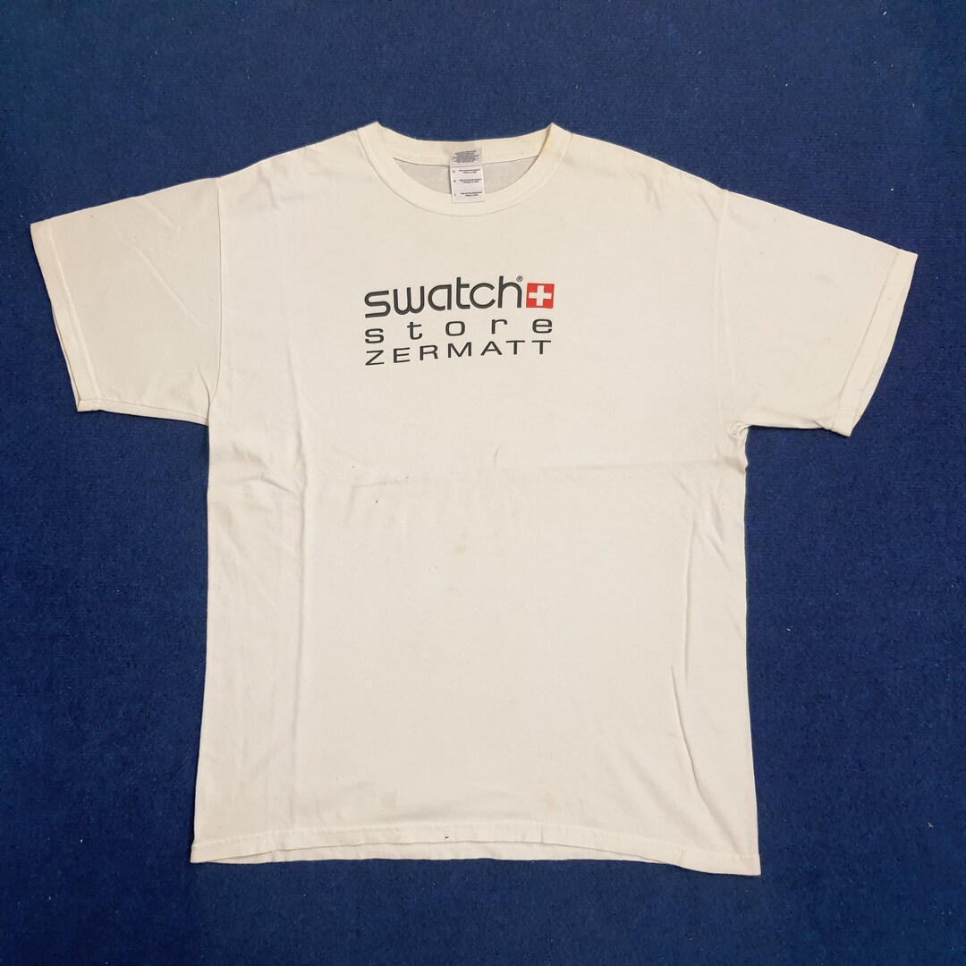Vintage SWATCH Watchmaker T-shirt - Etsy