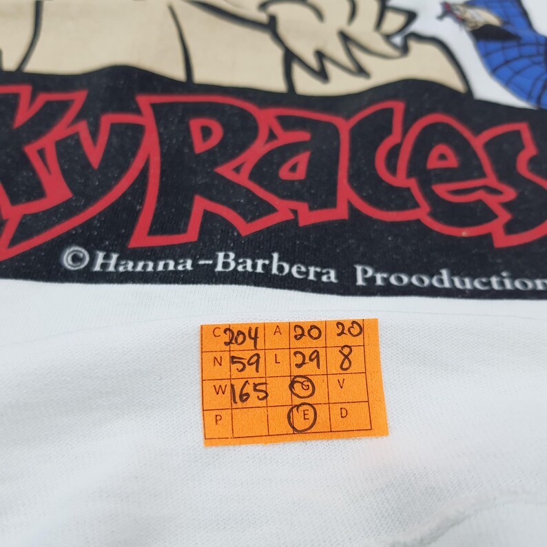 Vintage Wacky Races 90s American Cartoon Tshirt - Etsy