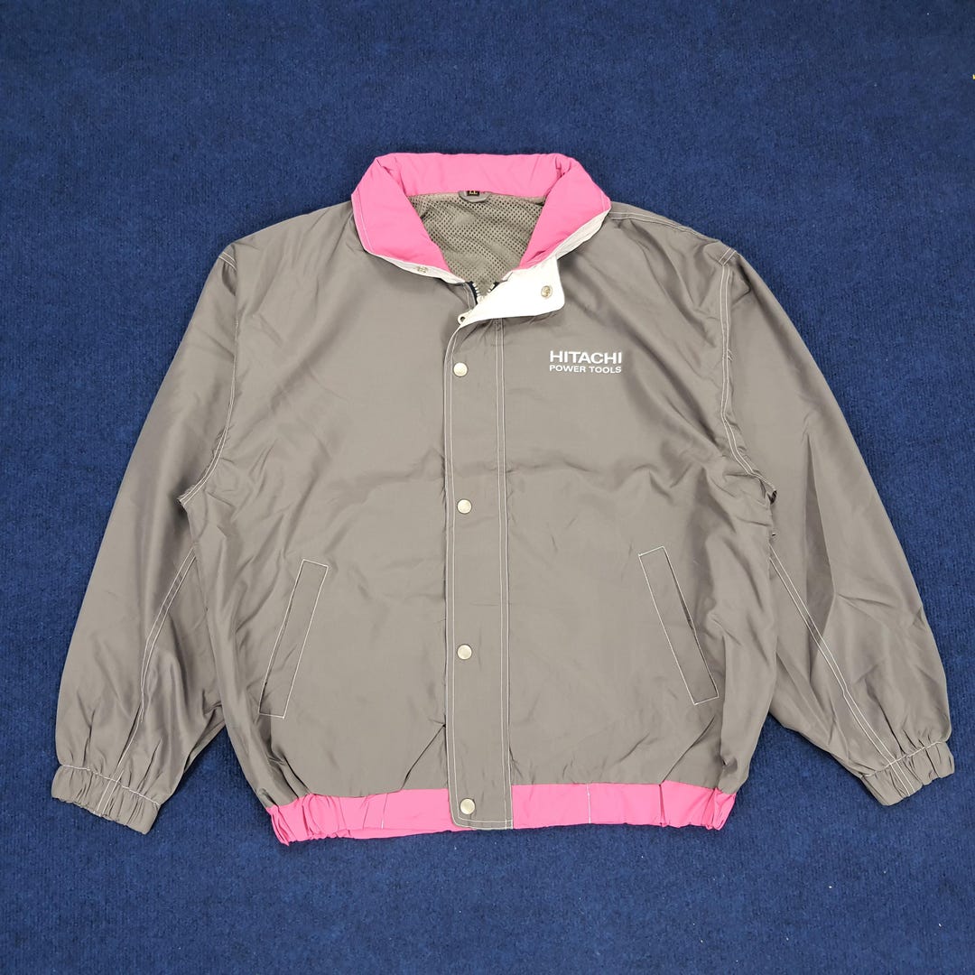 Vintage Hitachi Tech Japanese Brand Windbreaker Jacket - Etsy