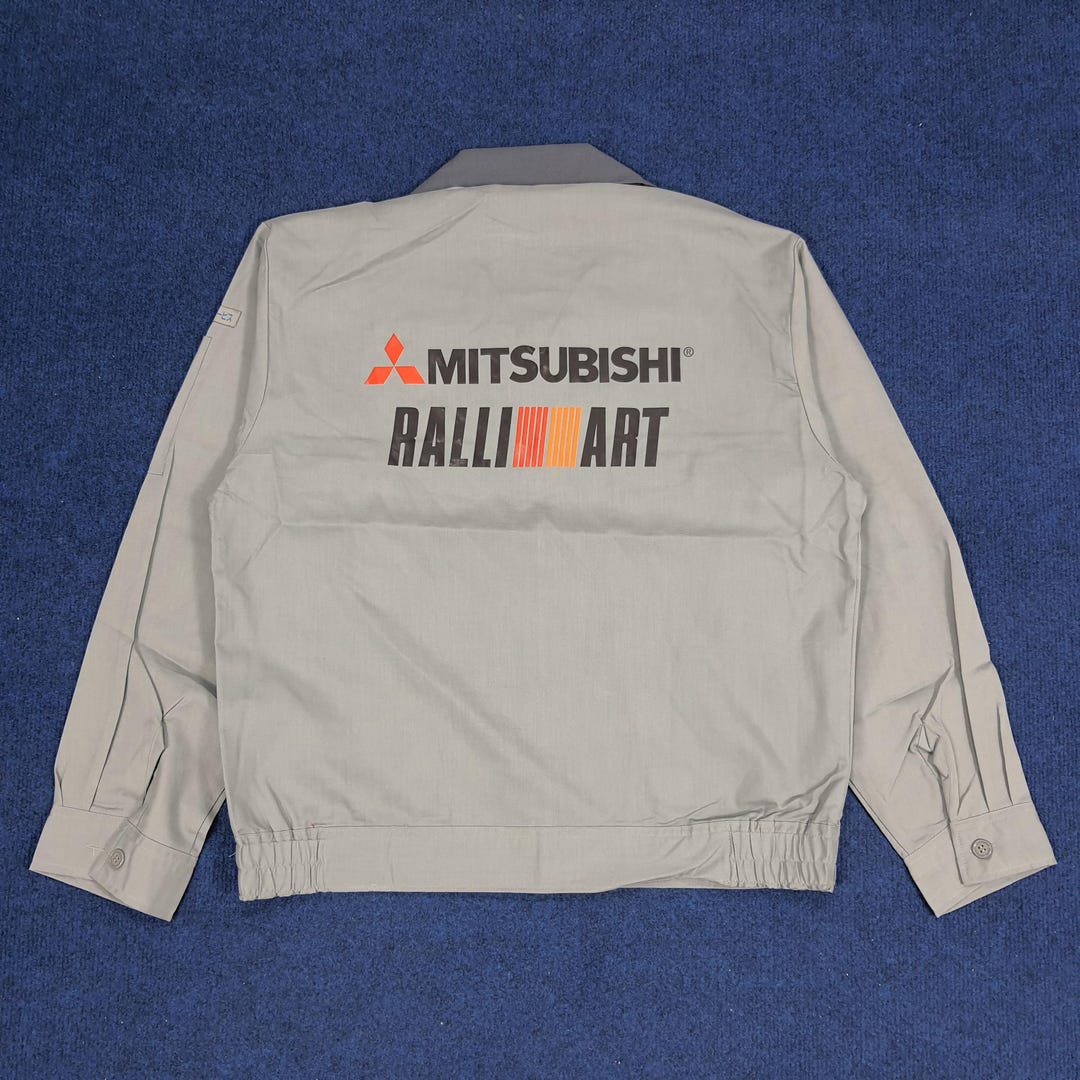 Vintage Mitsubishi Ralliart Japan Motorsports Worker Jacket - Etsy