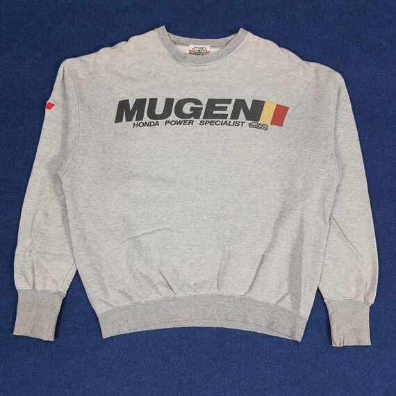 Vintage Mugen 90s Japan Racing Motorsports Sweatshirt - Gem