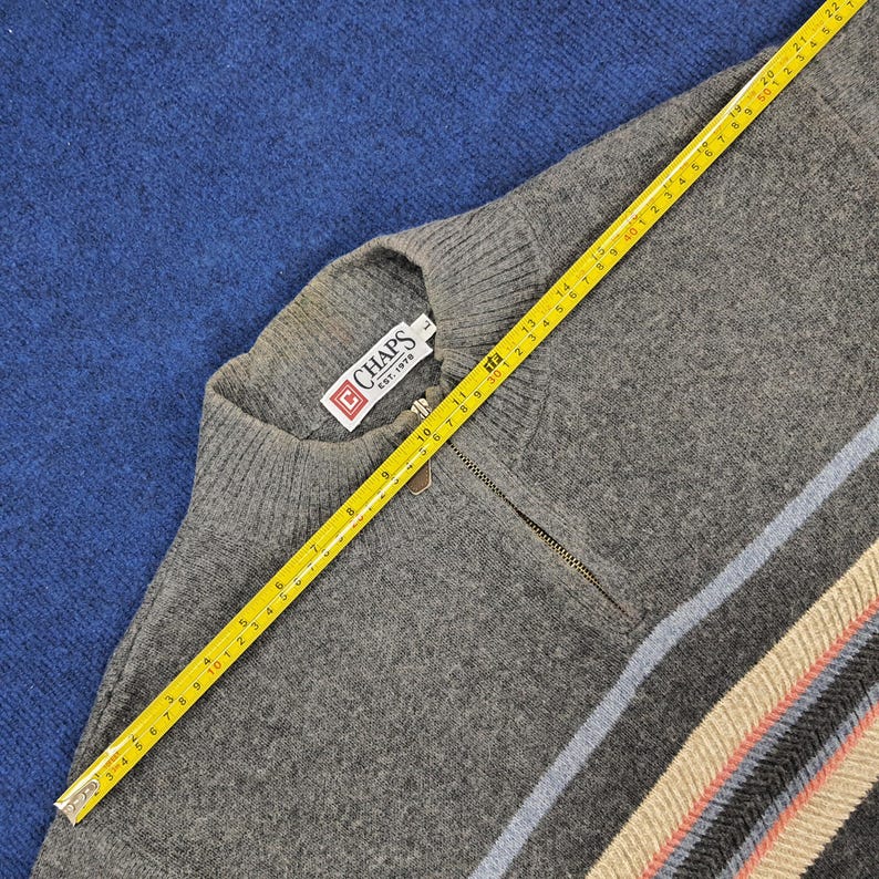 Vintage Chaps Ralph Lauren Half Zipper Sweatshirt - Etsy