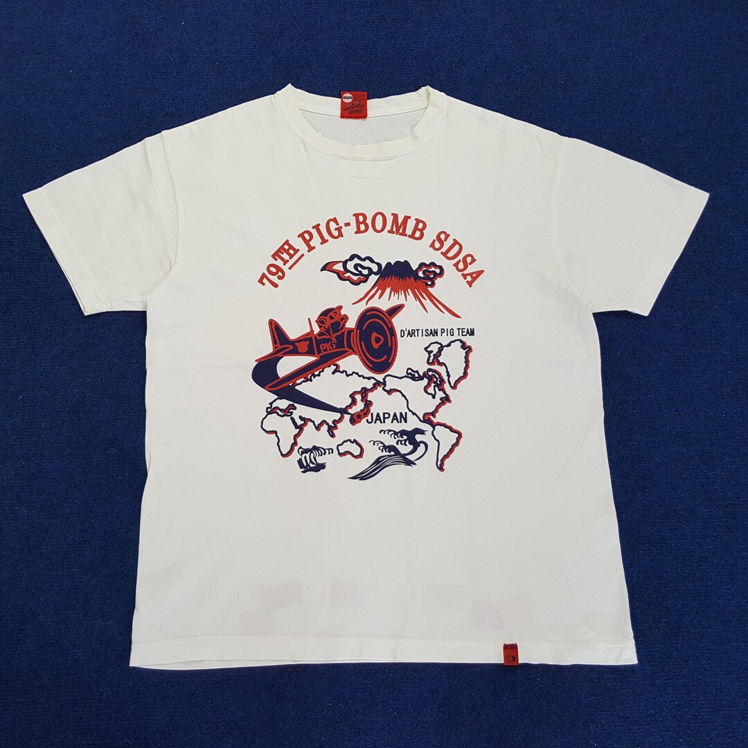 Vintage Studio D'artisan Pig Team Japanese Brand T-shirts - Etsy