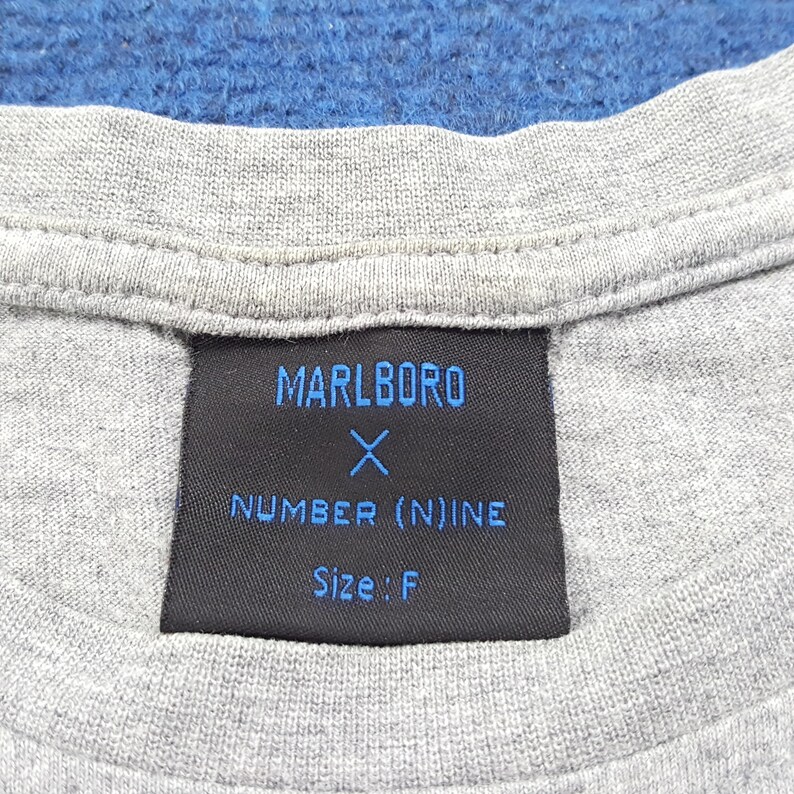 Vintage Number Nine X Marlboro Moon Japanese Brand T-shirt - Etsy