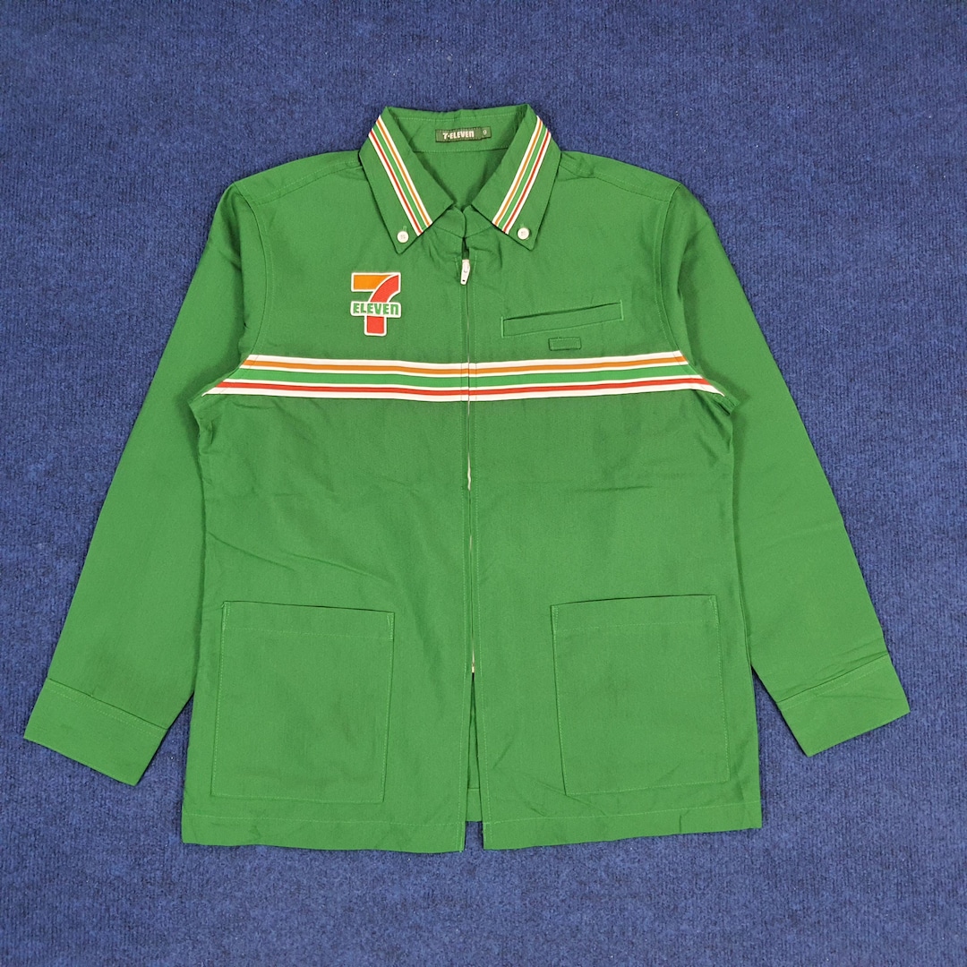 Vintage 7 Eleven Staff Uniform Japanese Brand Worker Jacket - Etsy