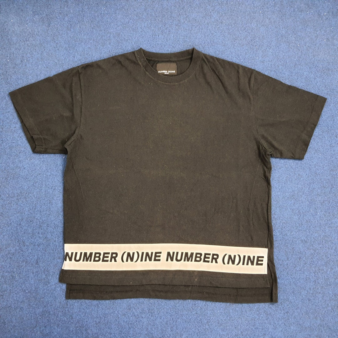 Number Nine Japanese Brand Streetwear T-shirt - Etsy