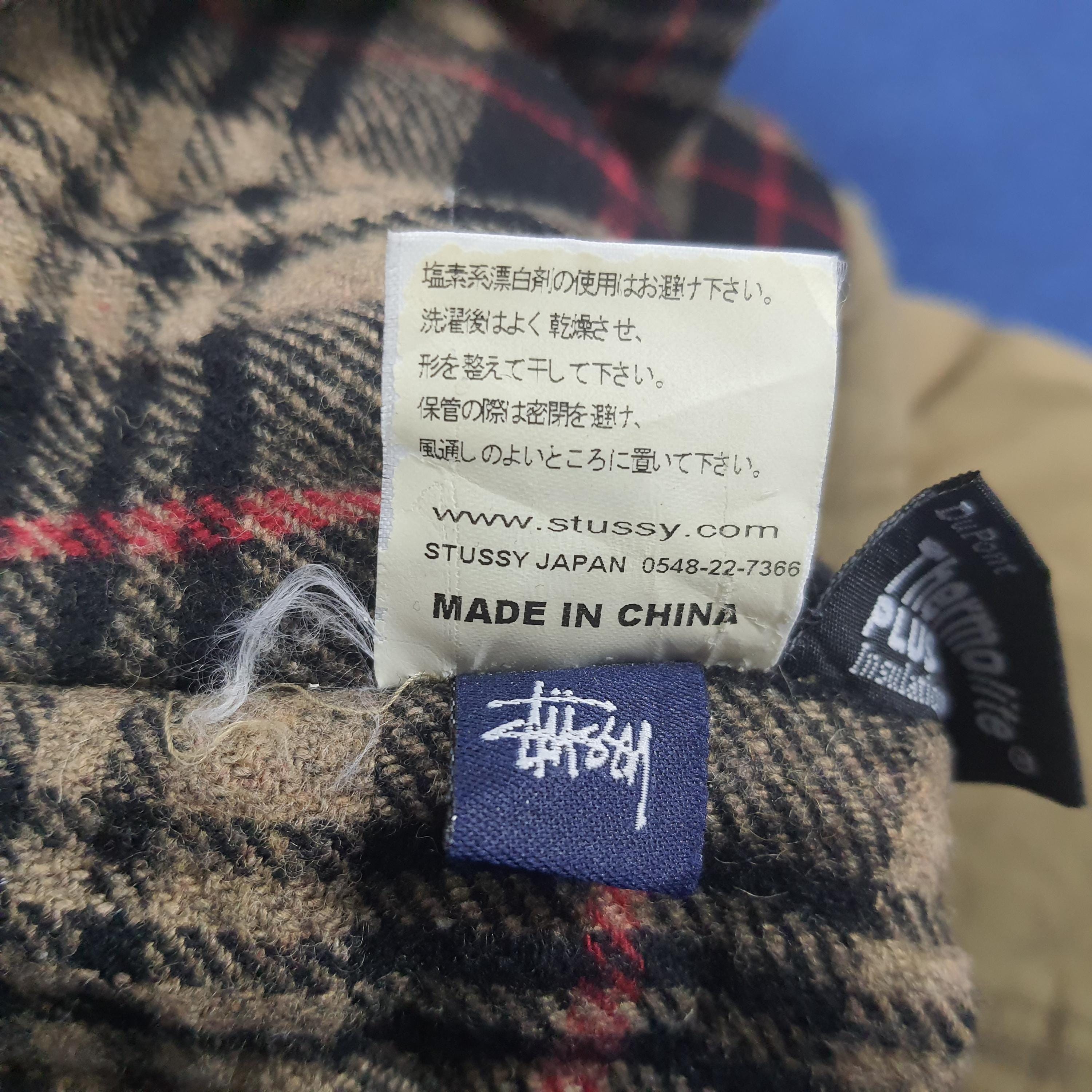 Vintage Stussy Streetwear Custom Logo Jacket - Etsy