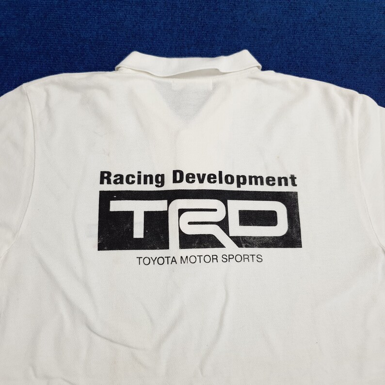 Vintage TRD Toyota Motor Sports Custom Logo Polo Shirt - Etsy