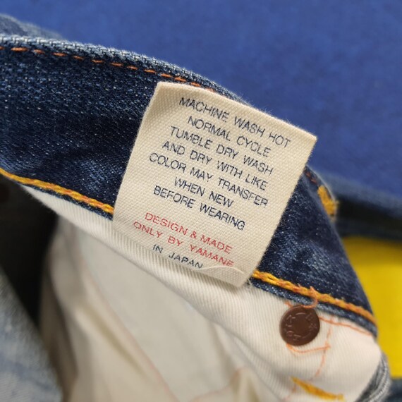 Vintage Evisu Yamane Japan Brand Custom Daicock Jeans - Gem