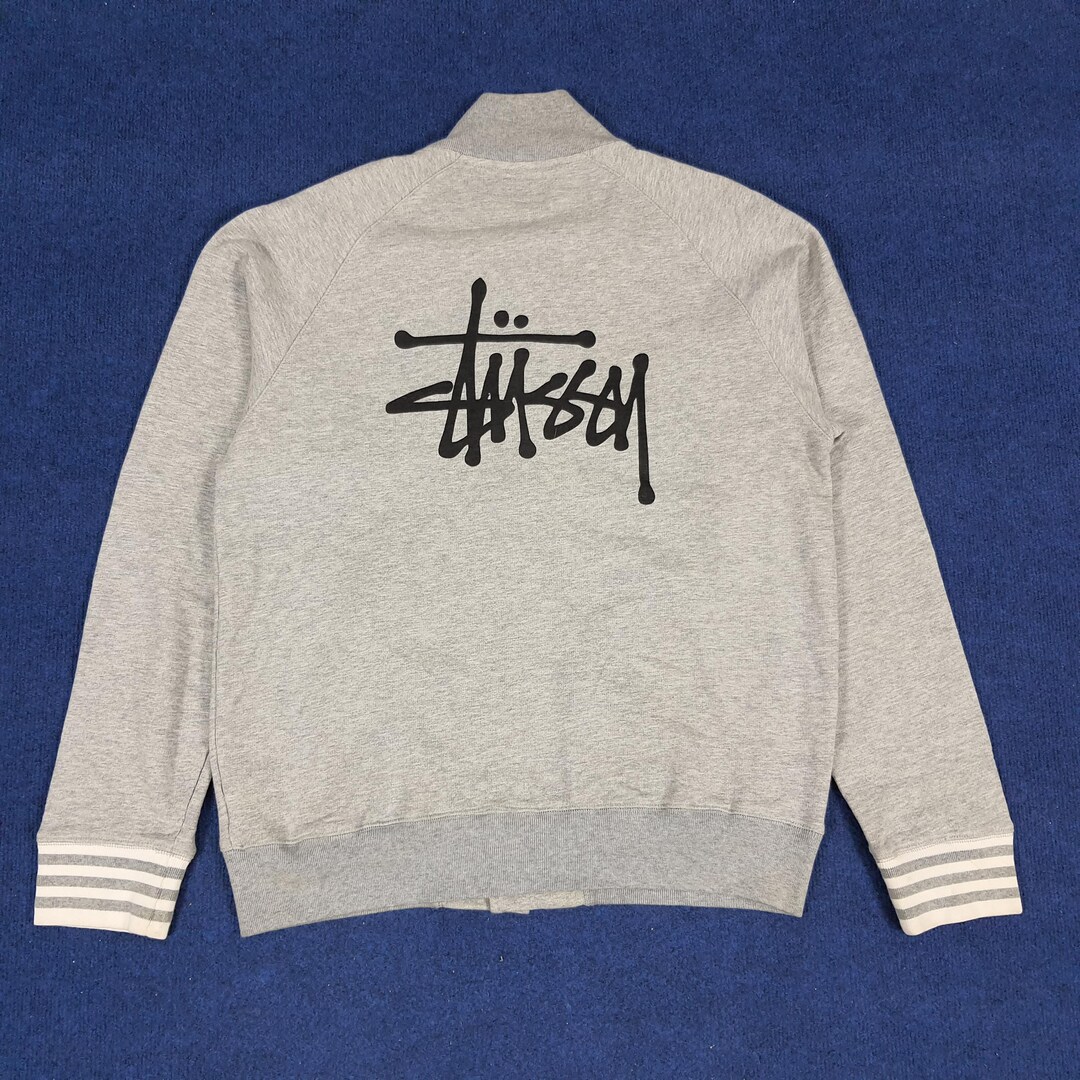 Vintage Stussy Authentic Streetwear Custom Logo Varsity - Etsy