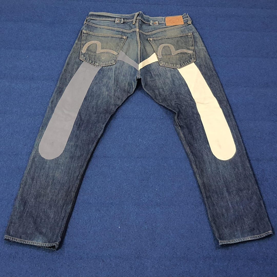 Rare Evisu Japan Selvedge Made in Italy Custom Daicock Jeans - Etsy