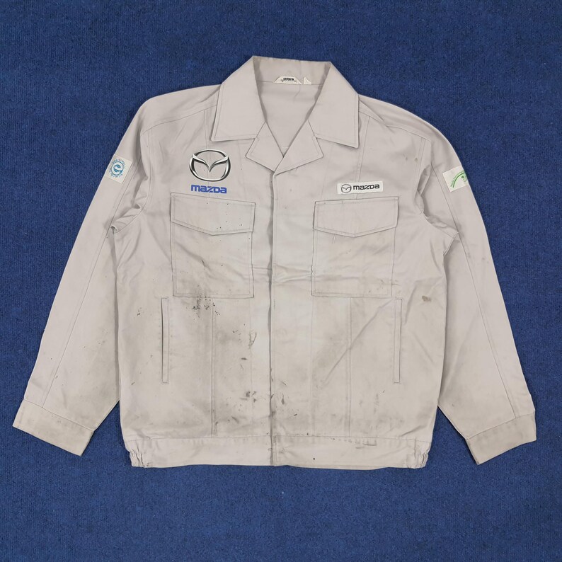 Vintage MAZDA Japan Motorsports Brand Racing Worker Jacket - Etsy
